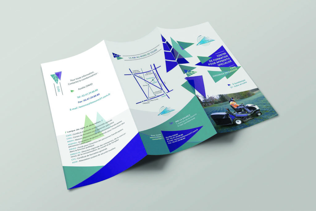 depliant 3 volets - Votre espace impression